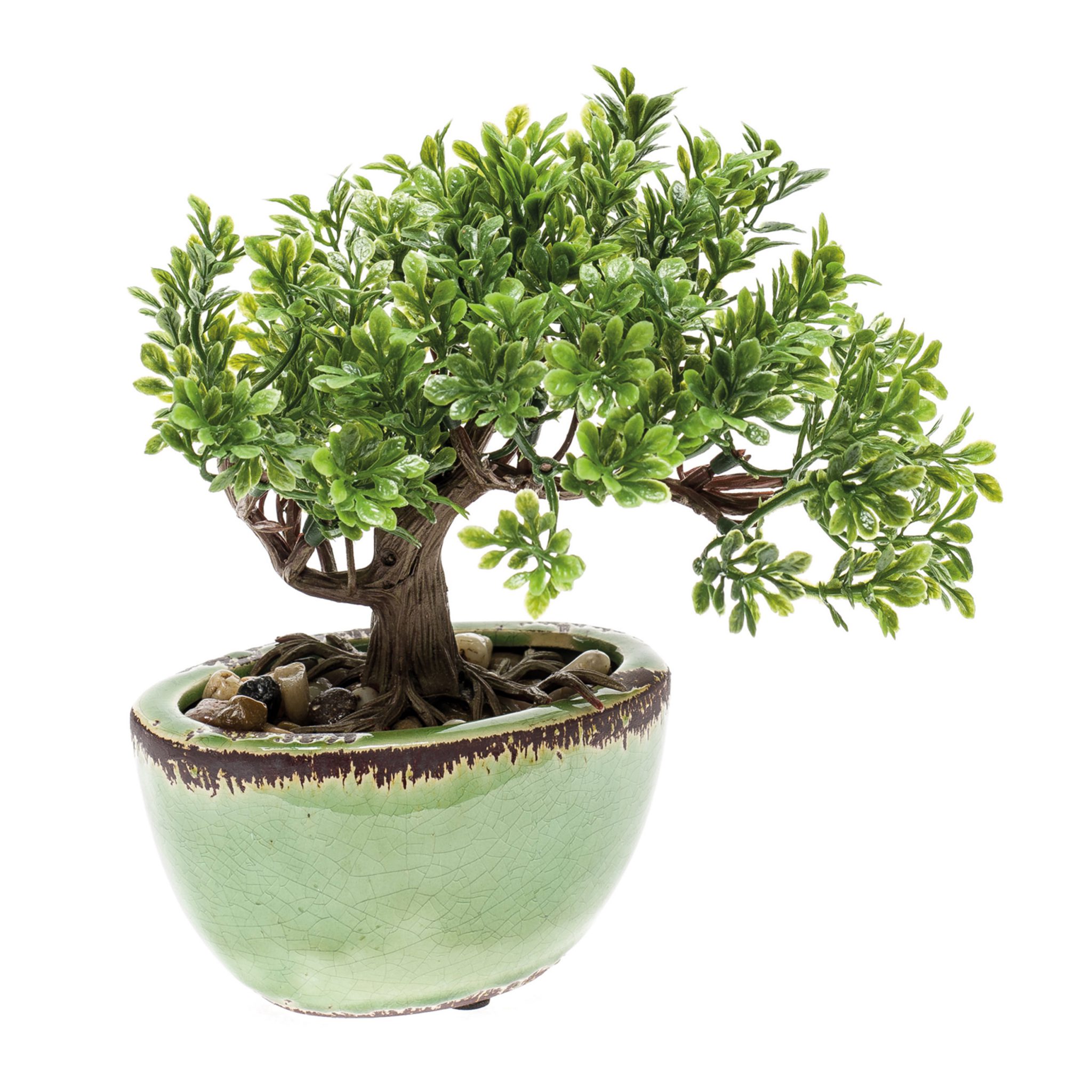 Mini Bonsái FICUS artificial - Aalto realismo para paisajismo de interior