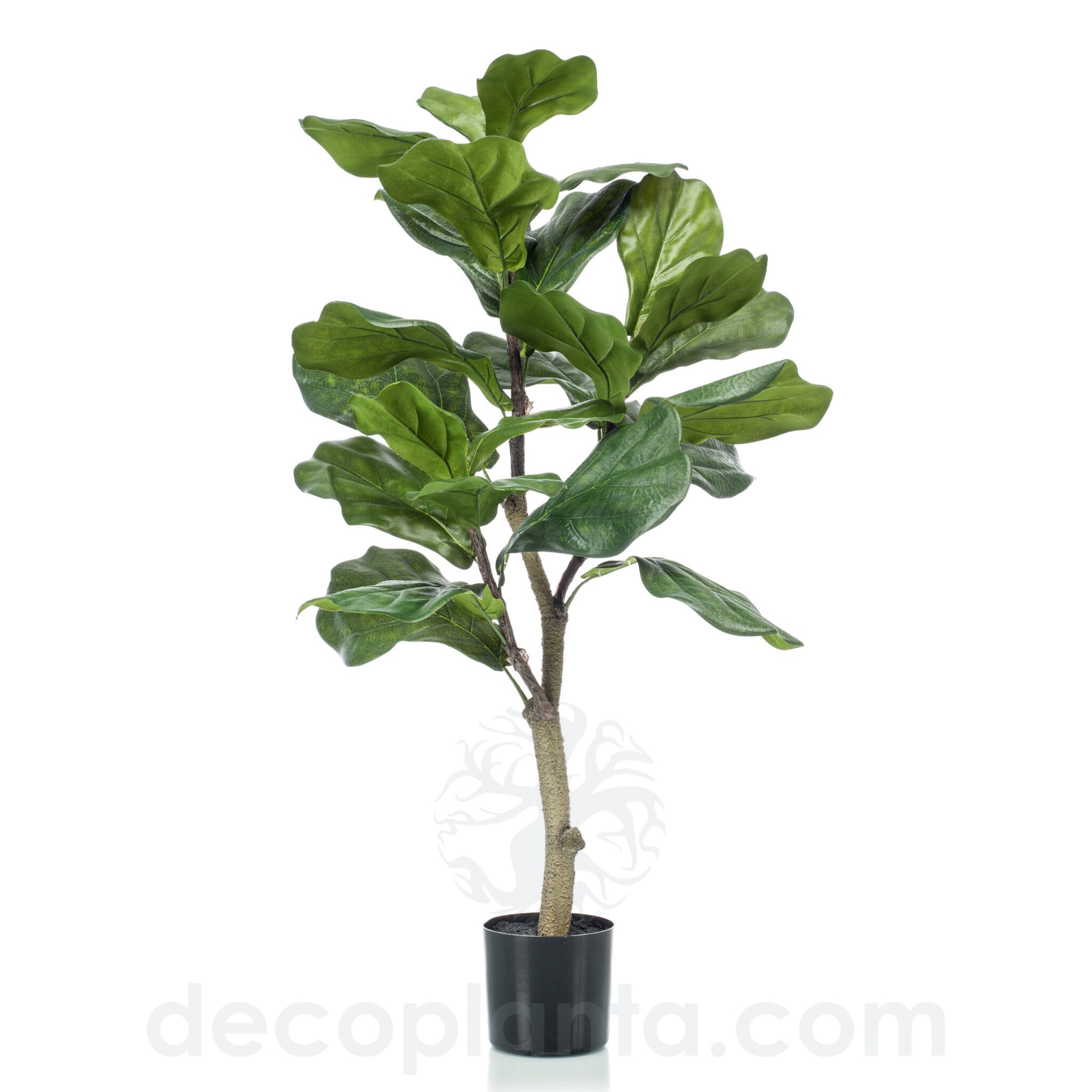 Planta FICUS LYRATA artificial com alto realismo, para decoração